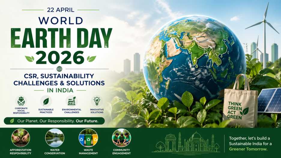 World Earth Day 2026: CSR, Sustainability Challenges & Solutions in ...
